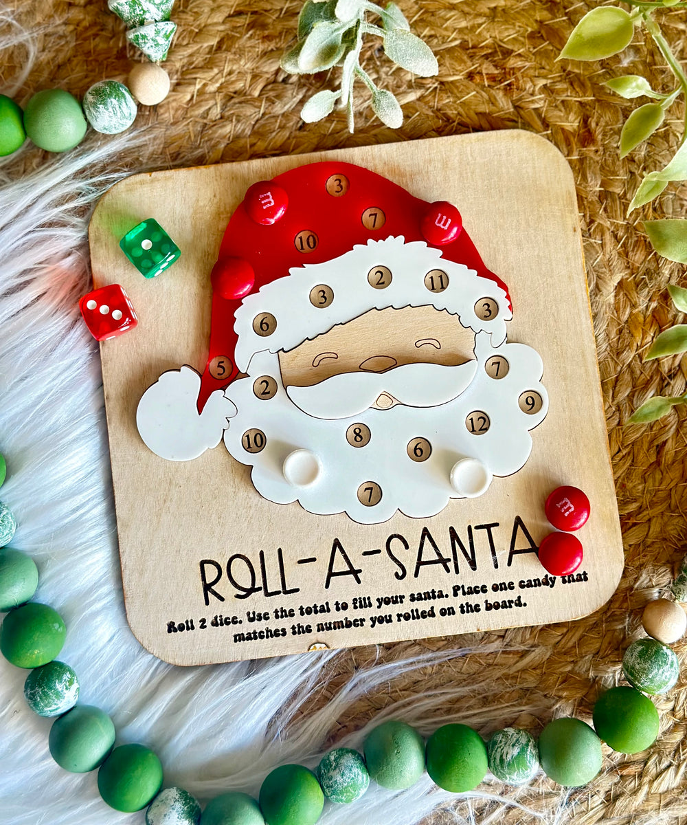 Roll-A-Santa – MommaCrafts413
