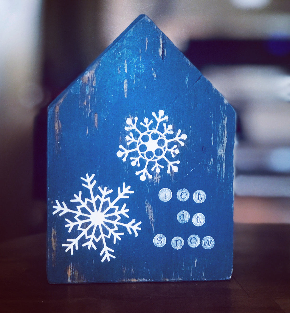 Let It Snow Mini House – MommaCrafts413
